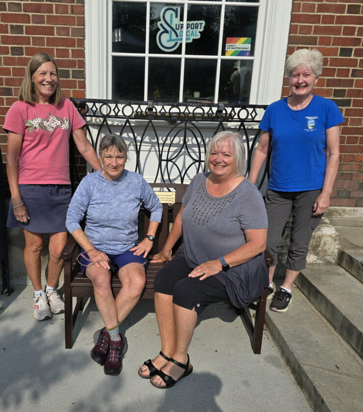 Recycling project nets new bench for Saranac Lake | News, Sports, Jobs ...